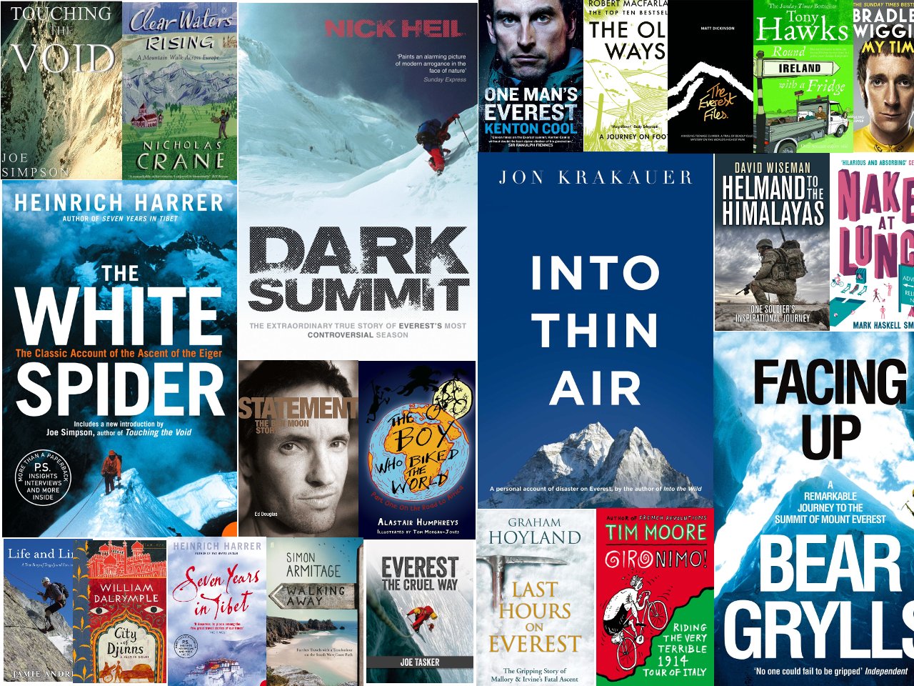 Book Cover Collage – Mark Horrell